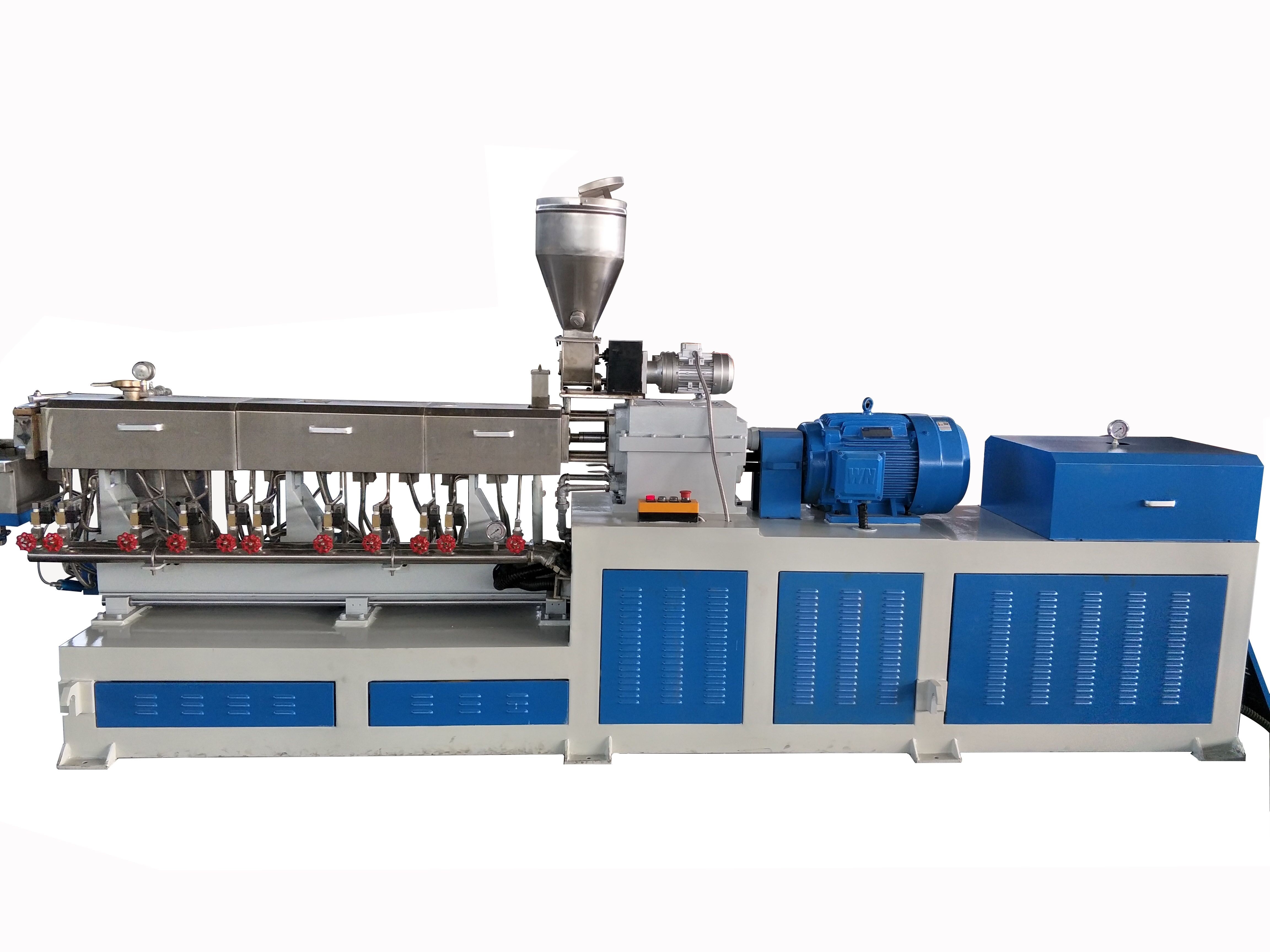 Machinez la machine en plastique d'extrudeuse de vis jumelle matérielle ...